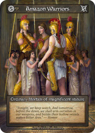 Amazon Warriors | Buy Singles | Sorcery Contested Realm – Sorcery Tower